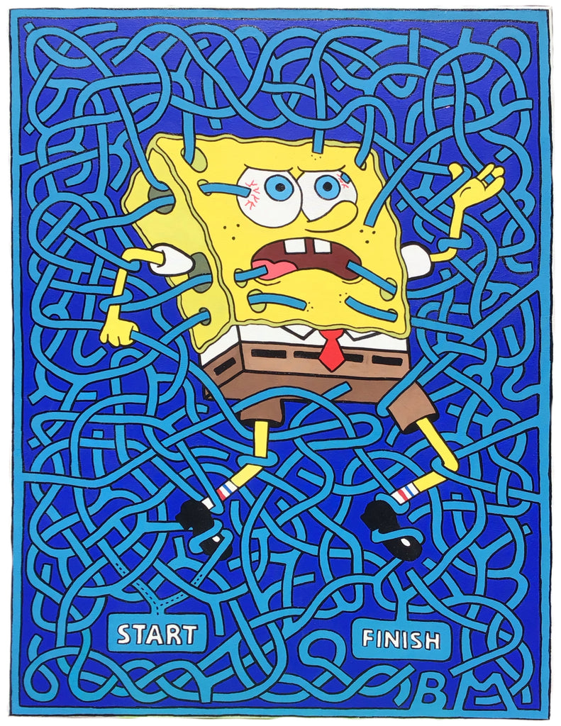 Tangled: SpongeBob Maze – Mazing Art Studio